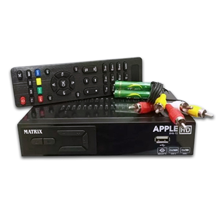 Set Top Box Matrix DVB-T2 Merah